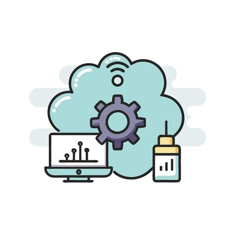 Premium Vector Technology Concept Vector Illustration Featuring Automation Design Flat Style