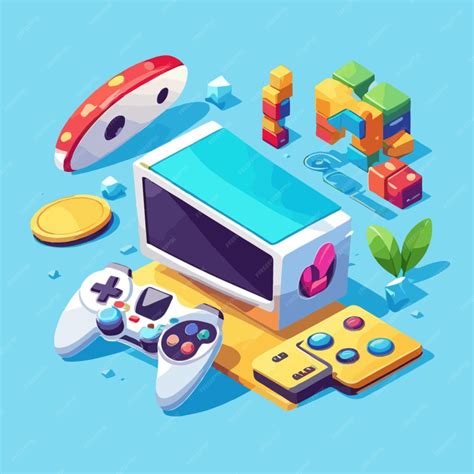 Premium Vector Gaming Background Vector On White Background