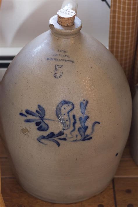 Neat Advertising Piece For Massena Springs Attributed To W Hart