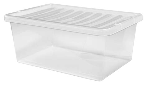 Clear Storage Box Lid 12L Storage Mole Avon