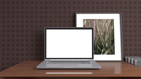 사무실 테이블에 흰색 화면으로 컴퓨터입니다 3 차원 일러스트 레이 션 0명에 대한 스톡 사진 및 기타 이미지 0명 Html 공란 Istock