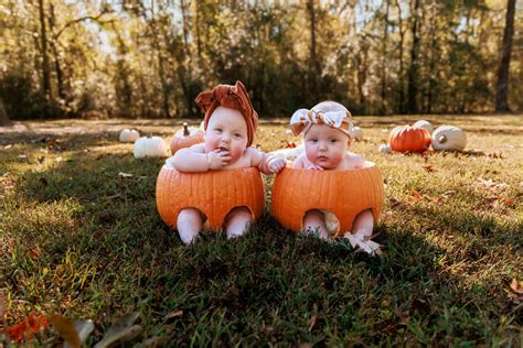 Pumpkin Twins By Captured By Sarina Musick