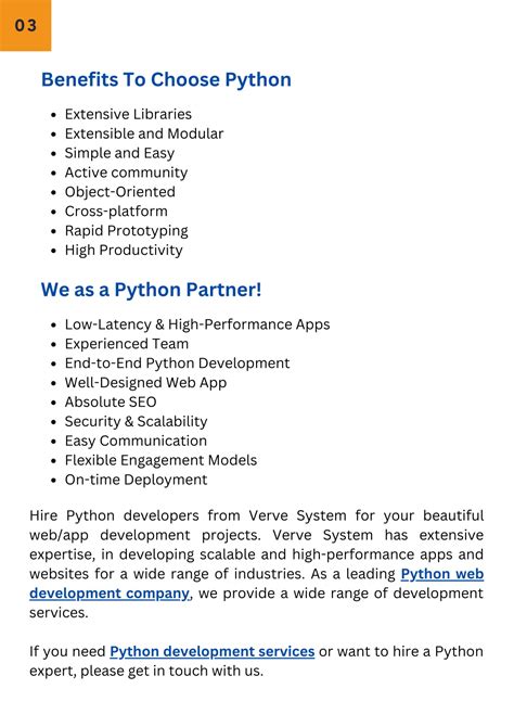 Ppt Python Web Development Company Verve Systems Powerpoint
