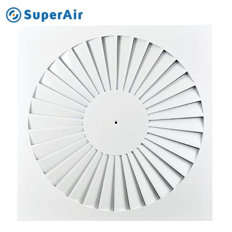 Good Sell Swirl Ceiling Diffusers 595x595 Sw For Hvac China Swirl