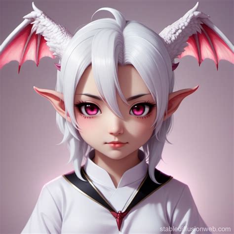 Lucifer Kawaii Avatar Design Stable Diffusion Online