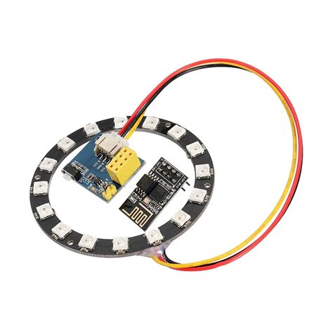 Esp01 Neopixel Ring Rgbic Led Esp 01s Rgb Led V10 Configuration For
