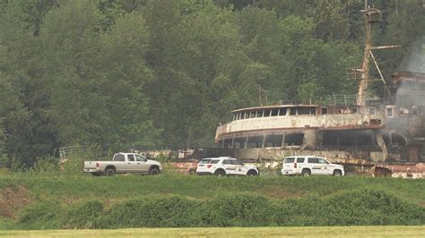 Queen Of Sidney Ferry Fire Ctvnews