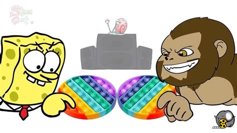 ایده کارتونیچالش باب اسفنجی و سندی در مقابل تایتان هاچالش باب اسفنجی