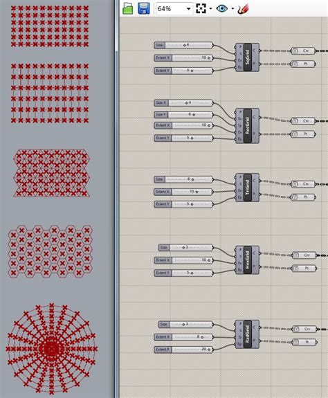 data manipulation lists and patterns in grasshopper