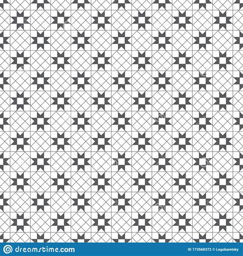 Vector Seamless Pattern Stock Vector Illustration Of Fabric 173568372