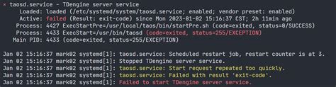 Taosd Crash During Insert And Can T Be Restarted Issue Taosdata TDengine GitHub