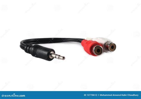 Audio Jack Stock Photo Image Of Isolated Modern Equipment 12770612