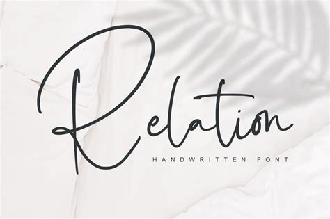 Relation Regular Font