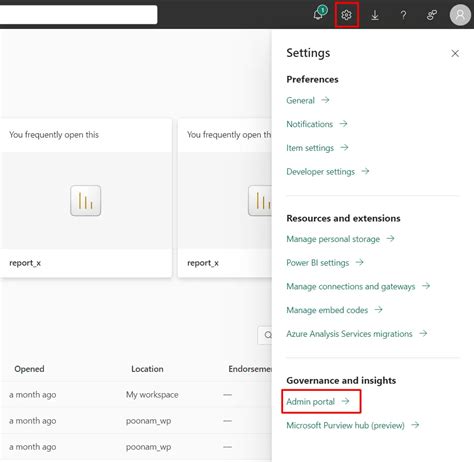How To Enable Admin Api Settings In Power Bi Service App