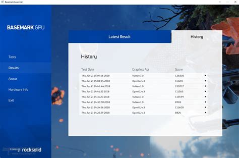 BaseMark GPU Benchmark