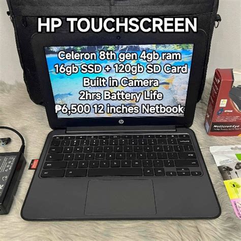 Hp Touchscreen Th Gen Gb Ram Gb Storage Laptop W Cam Shopee Philippines