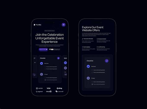 Event Management Saas Website Behance