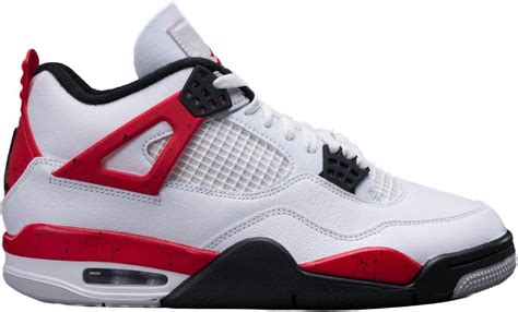 Mens Air Jordan 4 Retro Red Cement 8m 9 5w Basketball
