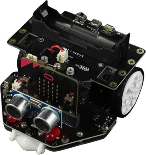 dfrobot maqueen micro bit plus v2 18650 educational programming robot