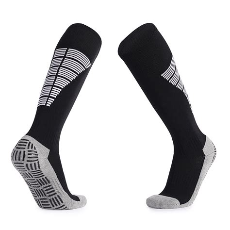 남녀공용 미끄럼 방지 스포츠 무릎 높이 양말 달리기 훈련 축구 트레일 러닝 양말 Aliexpress