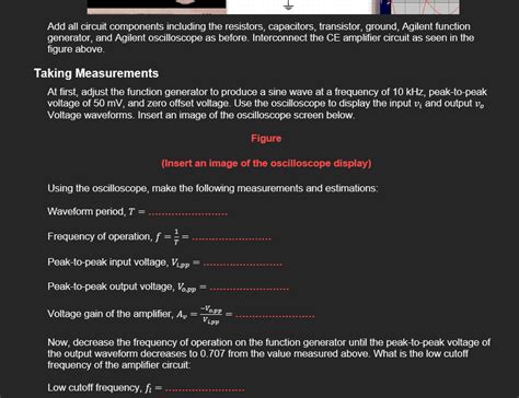 Solved Part 1 The BJT As An Inverting Switch Setting The Chegg Com