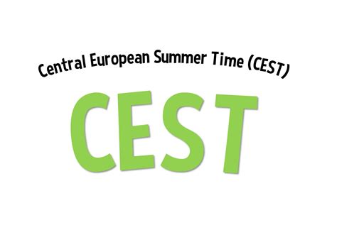 Central European Summer Time Cest