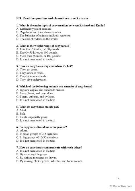 Reading For Comprehension Dialogue… English Esl Worksheets Pdf And Doc