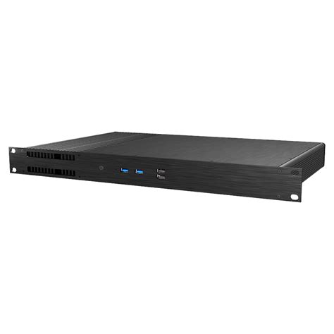Galileo Tu3 Plus 1u Rackmount Fanless Thin Mini Itx Case For Intel