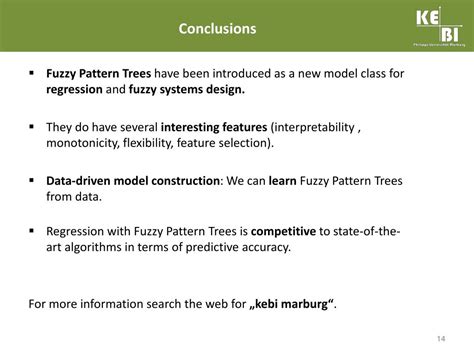 Ppt Fuzzy Pattern Trees For Regression And Fuzzy Systems Modeling