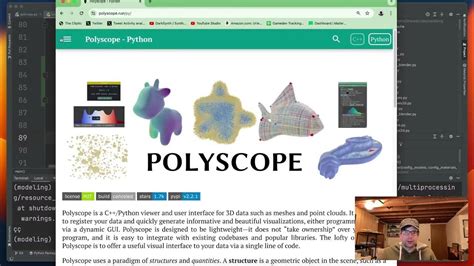 Live Python Coding 3d Mesh Processing And Visualization More