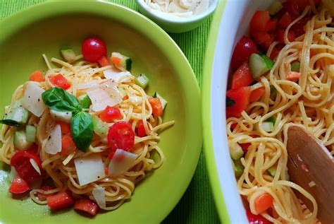 Summer Tagliolini Pasta Recipe With Marinated Vegetables The Pasta Project