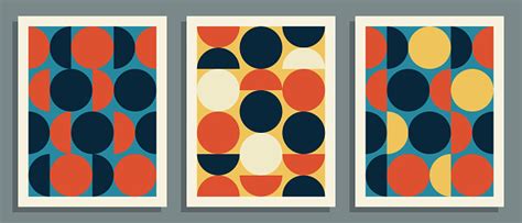 추상 포스터 세트 기하학적 표지 배경 템플릿입니다 벡터 그림입니다 0명에 대한 스톡 벡터 아트 및 기타 이미지 0명