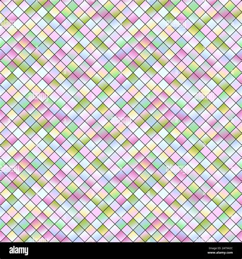 Gradient Seamless Geometrical Square Pattern Background Design