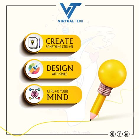 Virtual Tech On Linkedin Success Work Vt Virtualtech Vtech Create Design Mind Growth