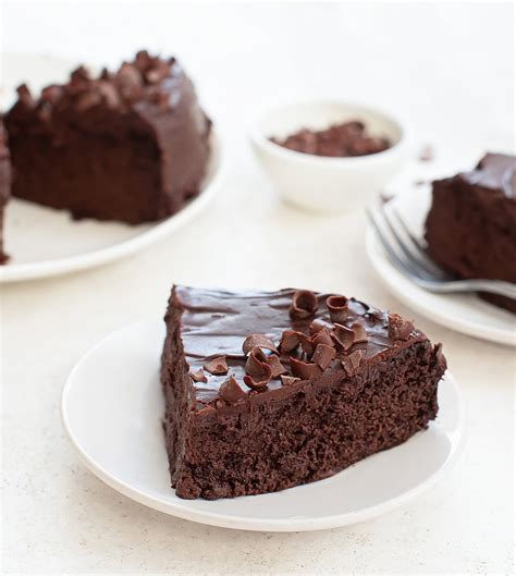 4 Ingredient Healthy Chocolate Cake Kirbies Cravings