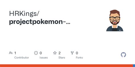 GitHub HRKings Projectpokemon Pokeapi Sprites