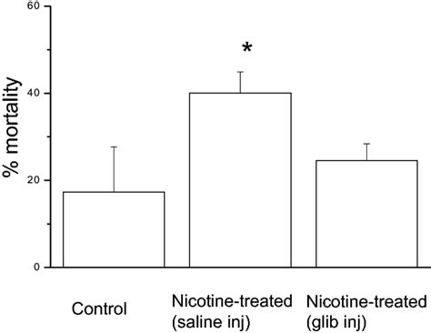 Effect Of Prenatal Nicotine Exposure And Acute Glibenclamide Injection