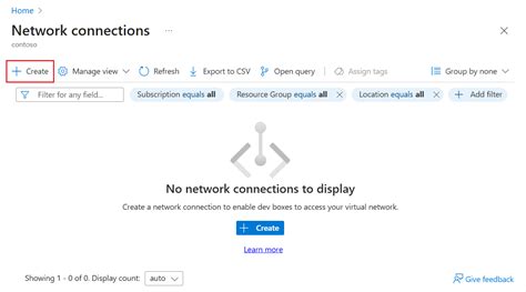 Configure Network Connections Microsoft Dev Box Microsoft Learn