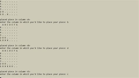Connect Four Minimax Ai 1 Minute Demonstration Youtube
