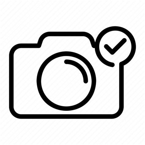 Camera Photograph Photo Check Tick Approved Done Icon Download On Iconfinder