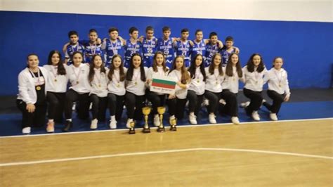 Два състава на Рилски спортист спечелиха в своите възрасти на турнир по баскетбол в Белград