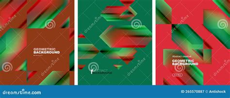 Vector Geometric Abstract Background Design Stock Vector Illustration Of Hipster Future