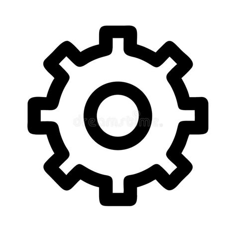 Settings Gear Icon Stock Illustration Illustration Of Software 381517424