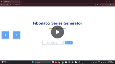 🔢 Day 7 Fibonacci Series Buildwithyash Yash Medhane