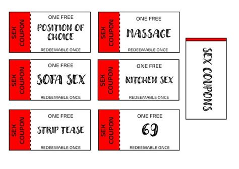 Sexy Coupon Ideas