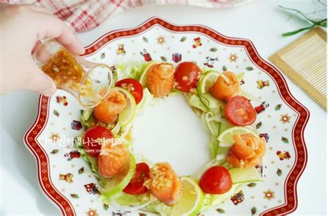 연어샐러드 만들기 소스 오리엔탈드레싱 레시피
