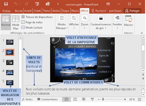 Tutoriel Powerpoint 2016 Gratuit Utilisation A Modes Daffichage