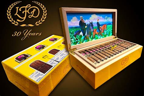 Lfd 30 Year Anniversary Cigar With Humidor Box Of 60 Limited Edition L J Peretti