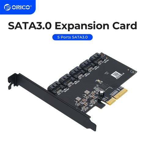 Card Mở Rộng Orico Pci E Sang 5 Cổng Sata 3 0 Pci E X4 Hỗ Trợ 6gbps Pci