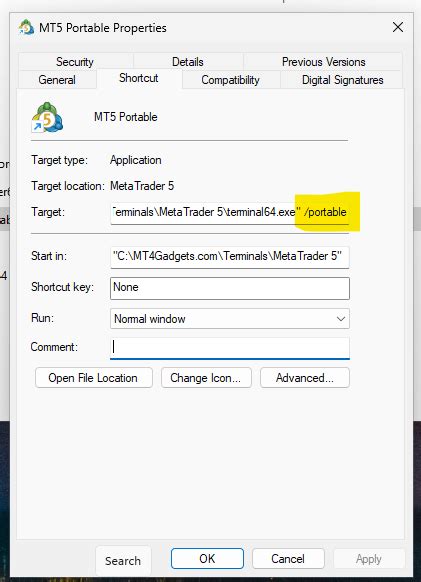 How To Run Metatrader Mt5 In Portable Mode Mt4gadgets